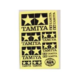 TAMIYA Logo Sticker klar